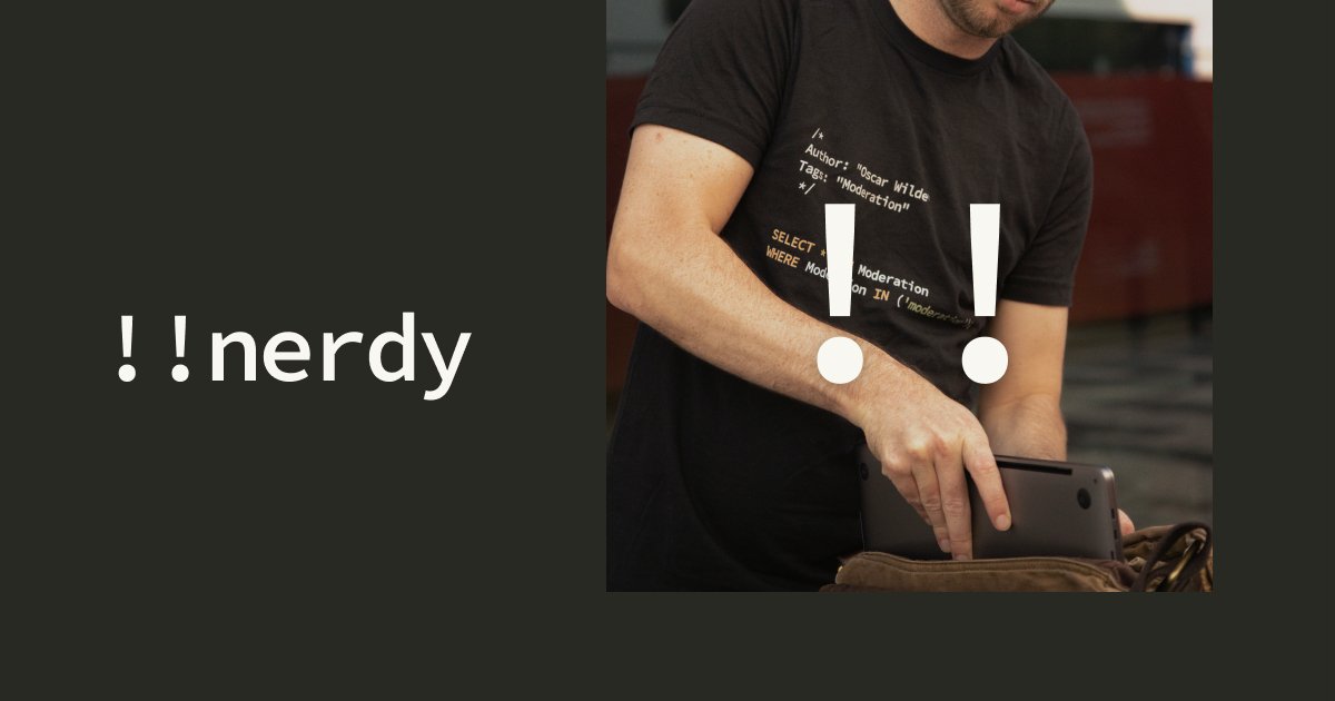 Gifts for Programmers & Coders | Funny Coding Merch – Not Not Nerdy